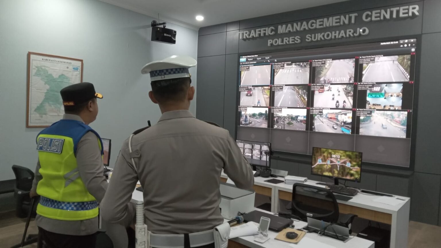 Polres Sukoharjo Pasang Empat Unit CCTV Baru | JATENGPOS.CO.ID